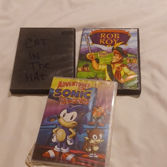 Sonic The Hedgehog | Other | Sonic The Hedgehog And Rob Roy Dvd Set ...